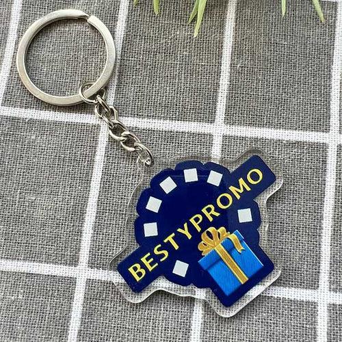 CUSTOM DIE CUT ACRYLIC KEYCHAINS – Besty Promo